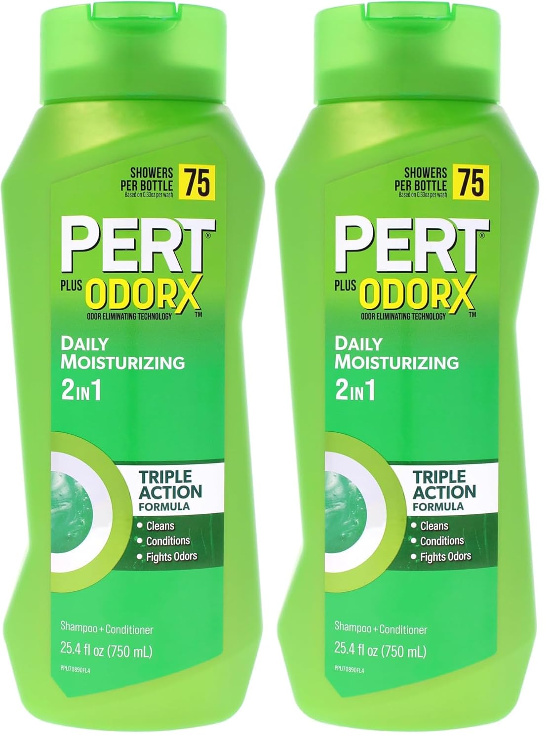 Pert Plus Shampoo & Conditioner, 25.4 Fl Oz | 2-in-1 Formula | Classic ...